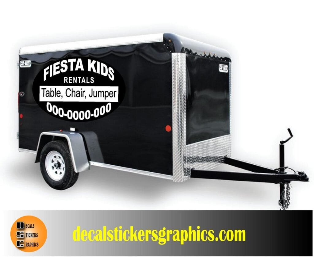 Custom Vinyl Trailer Decals: Enhance Your Brand
